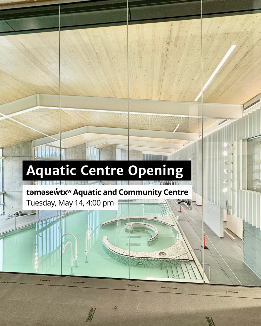 Aquatic Centre Opening - Tourism New Westminster