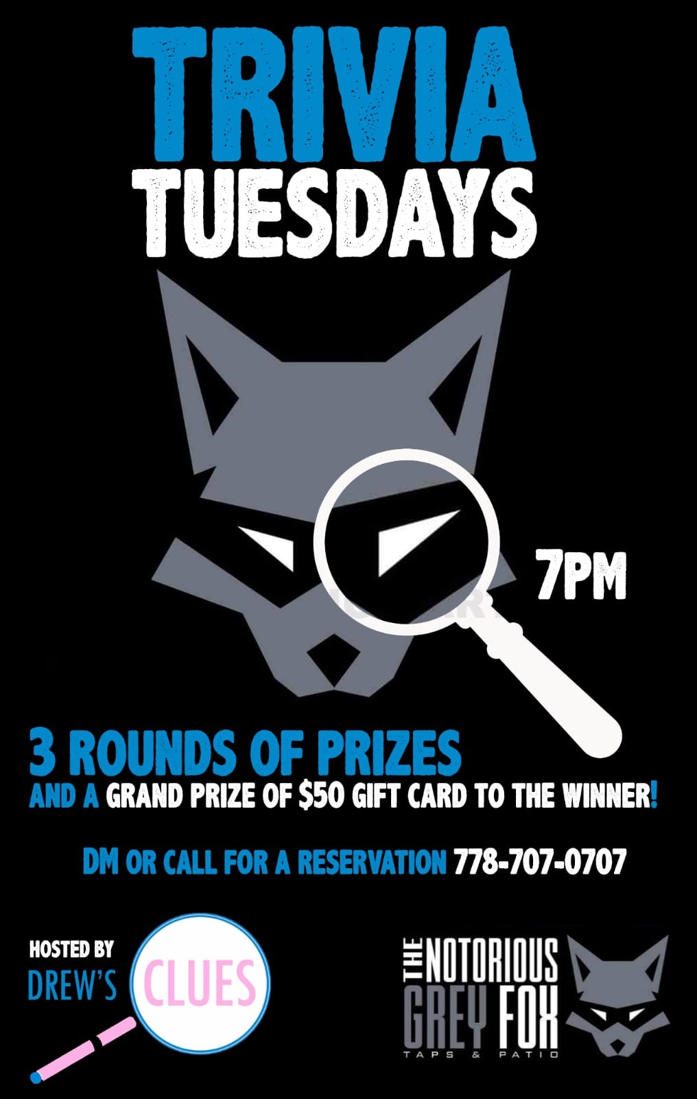 Trivia Tuesday at Notorious Grey Fox - Tourism New Westminster