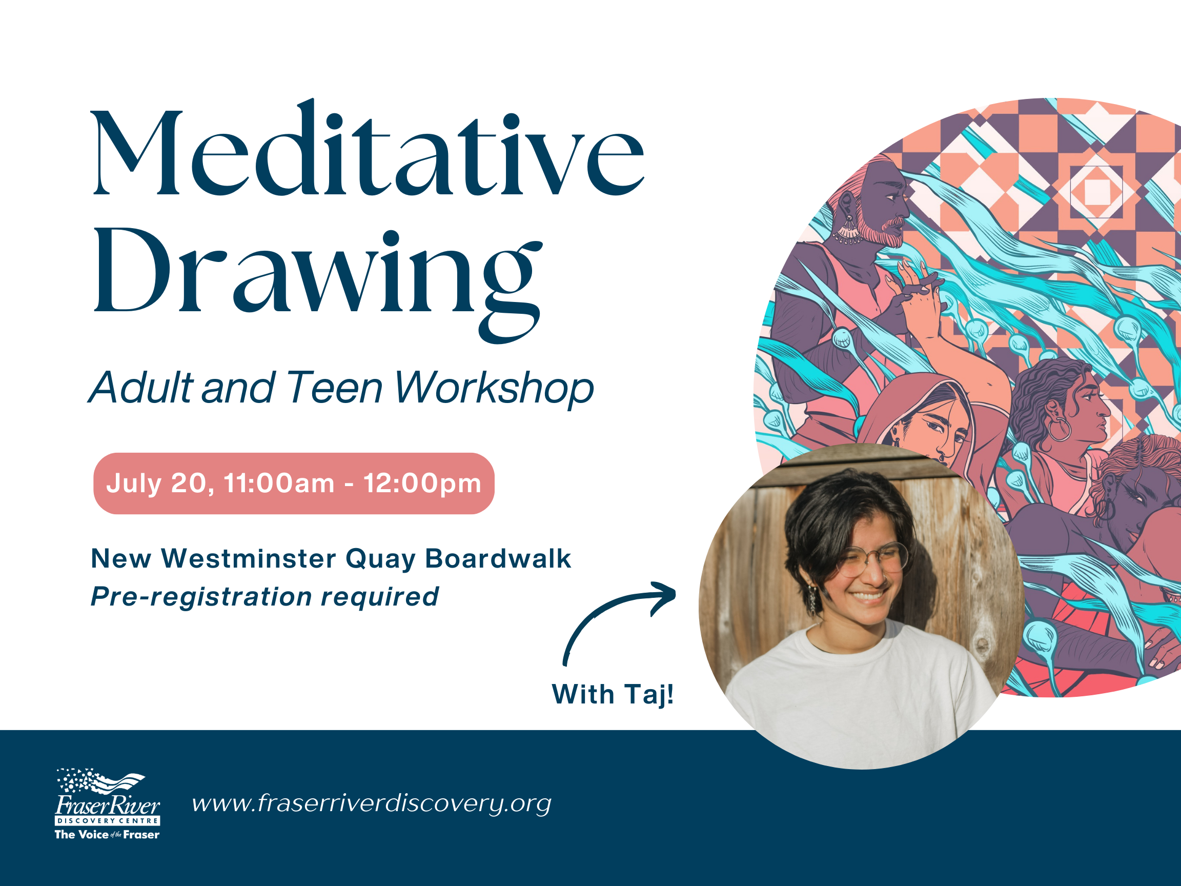 Meditative Drawing Workshop - Tourism New Westminster