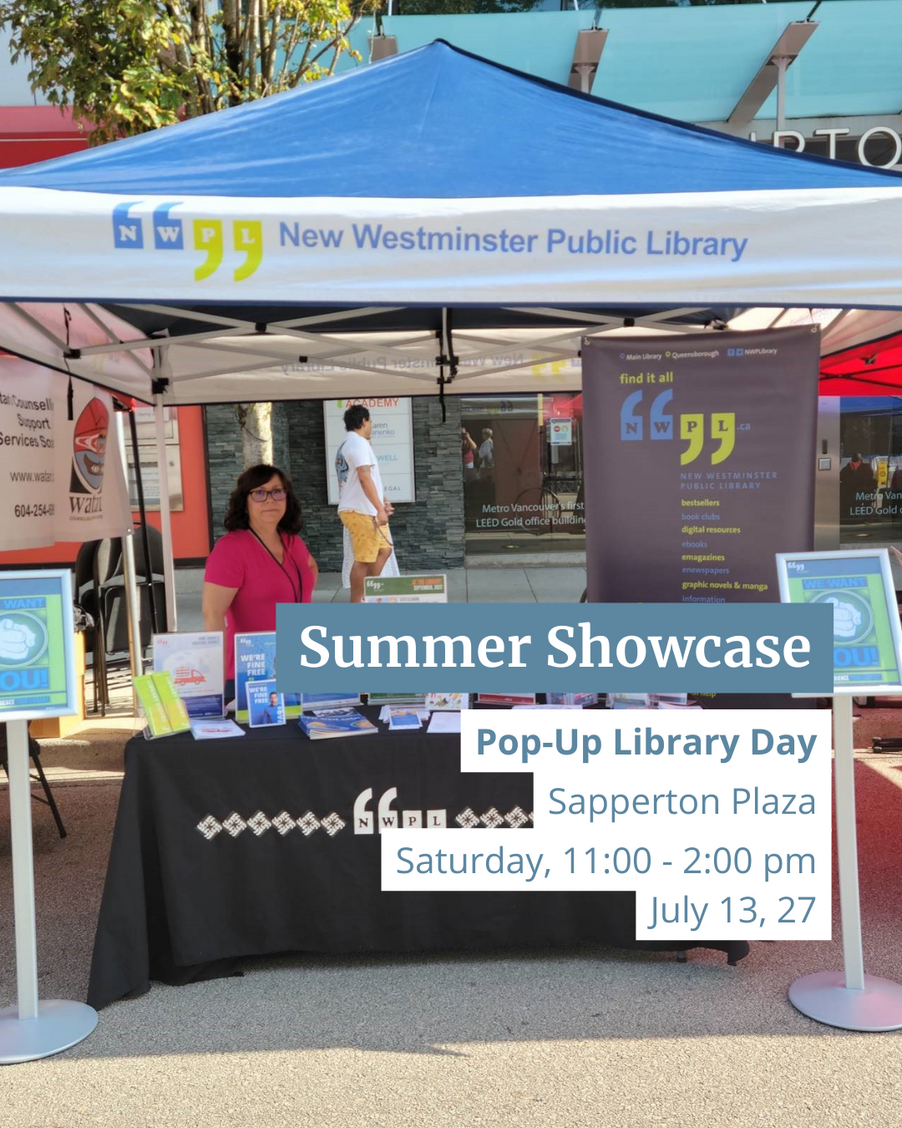 Pop-Up Library Day - Tourism New Westminster