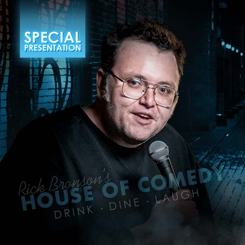 Sam Tallent at Rick Bronson's House of Comedy BC - Tourism New Westminster