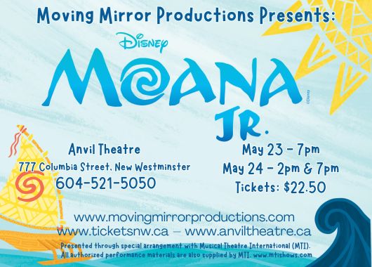 Disney’s Moana Jr. - Tourism New Westminster