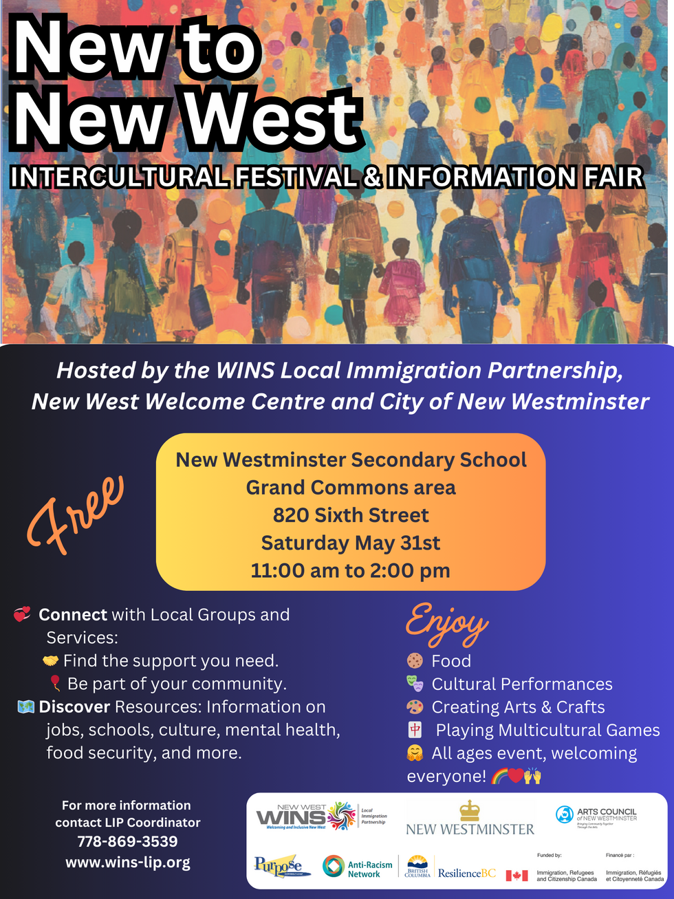 New to New West 2025 Intercultural Festival and Information Festival ...